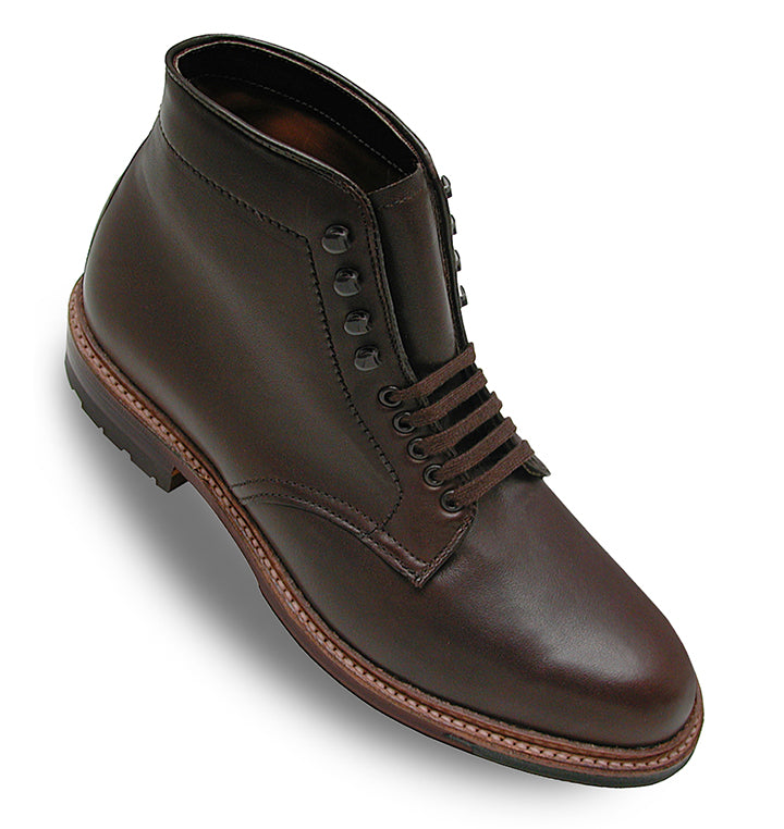 4512HC Plain Toe Boot (Soft Brown Calf) – The Alden Shop