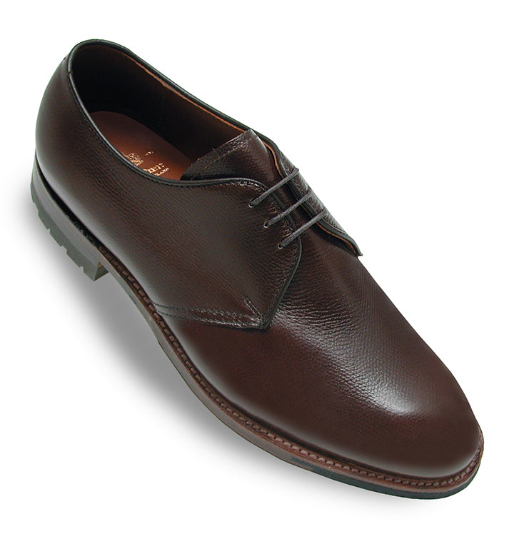 941C Plain Toe Blucher (Dark Brown Alpine Calf) – The Alden Shop