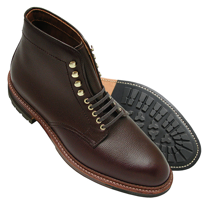 D8829HC Plain Toe Boot (Dark Brown Alpine) – The Alden Shop