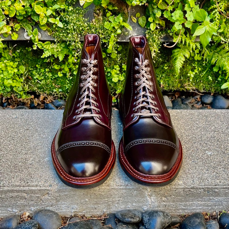 Shell Cordovan Leather – The Alden Shop