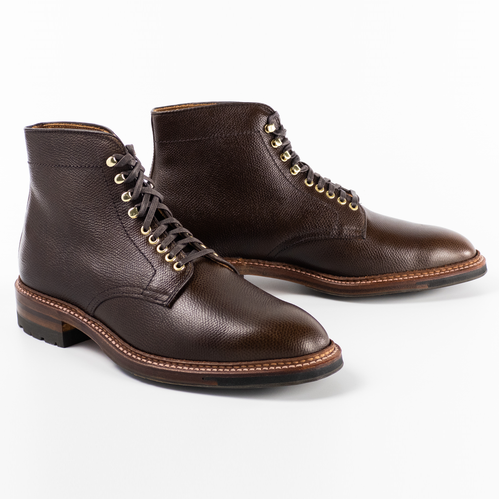 D8829HC Plain Toe Boot (Dark Brown Alpine) – The Alden Shop